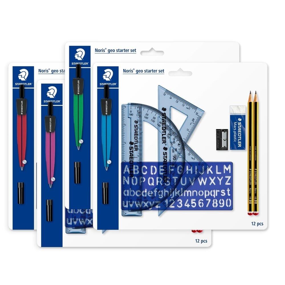 STAEDTLER Noris Geometry setti, 12 osaa - Osta lanka täältä